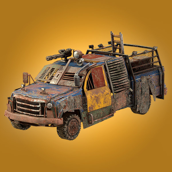 ArtStation - Post Apocalyptic Survival Vehicle