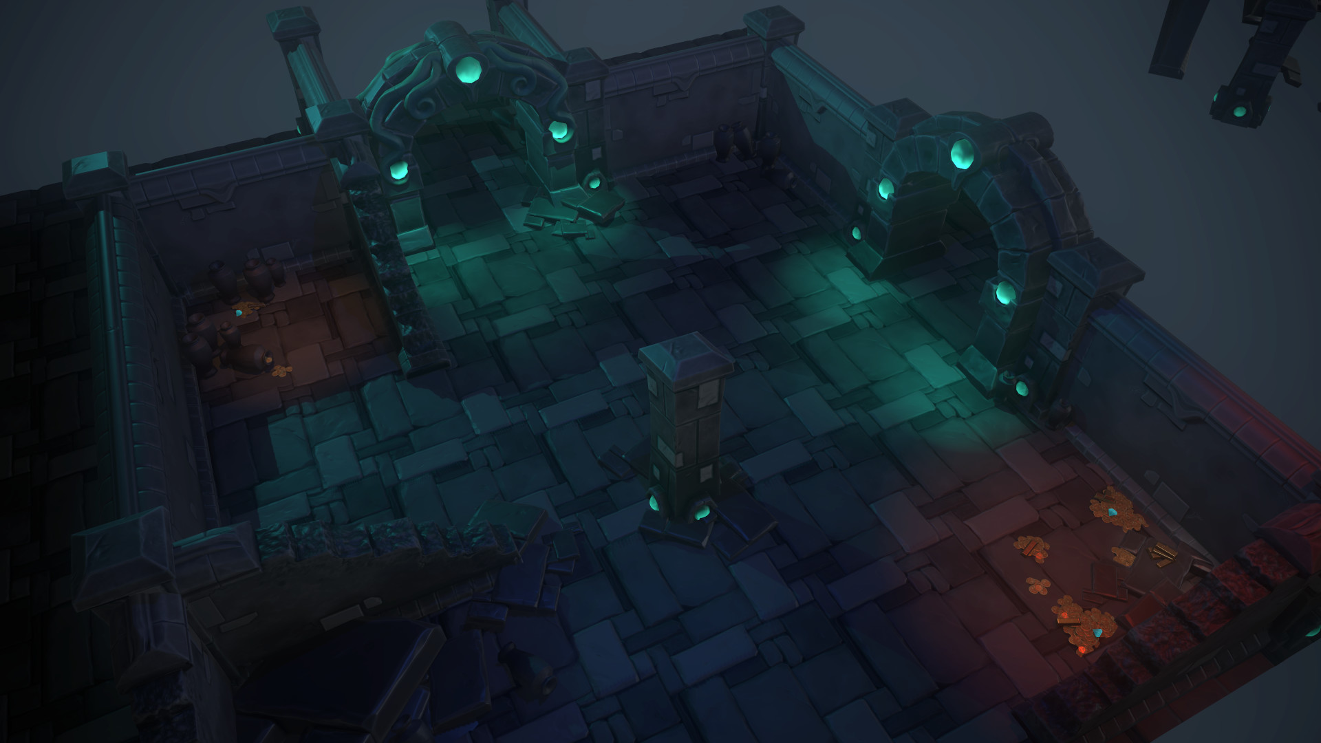 ArtStation - Stylized Dungeon