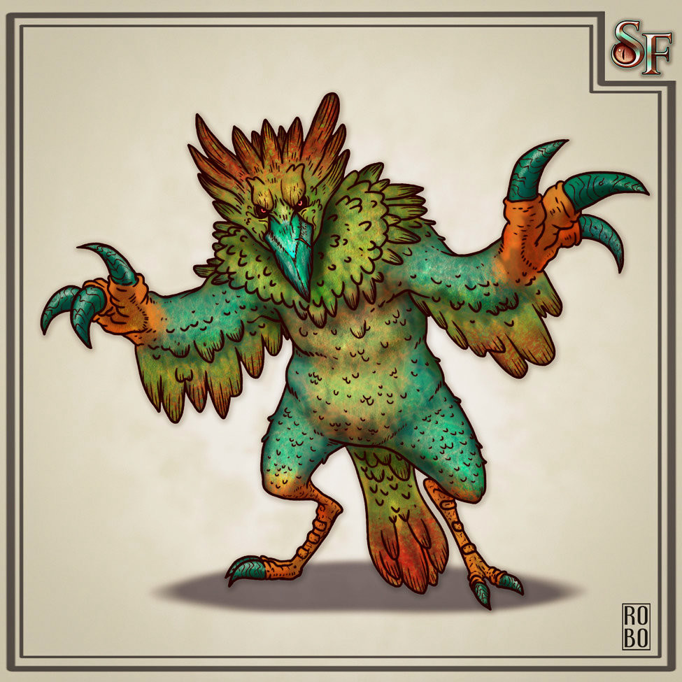 ArtStation - Sealed Fate: Creatures - Week 9