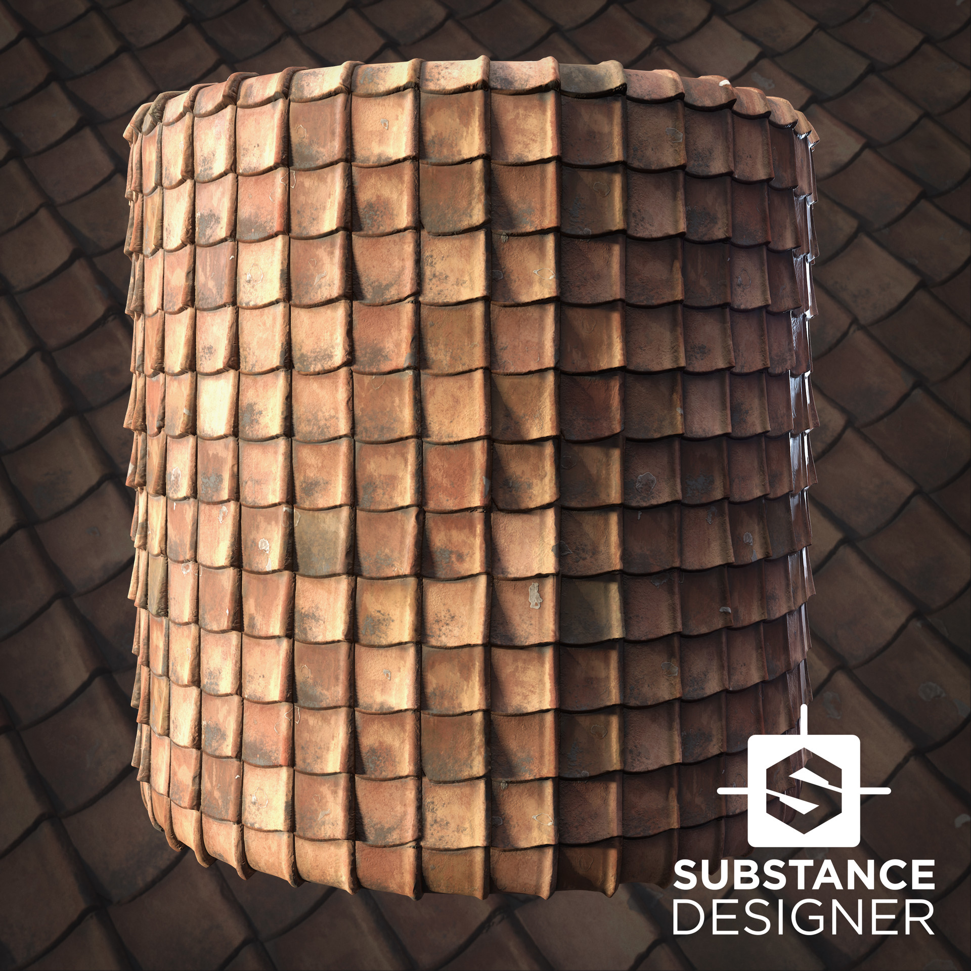 ArtStation - Roof Tiles