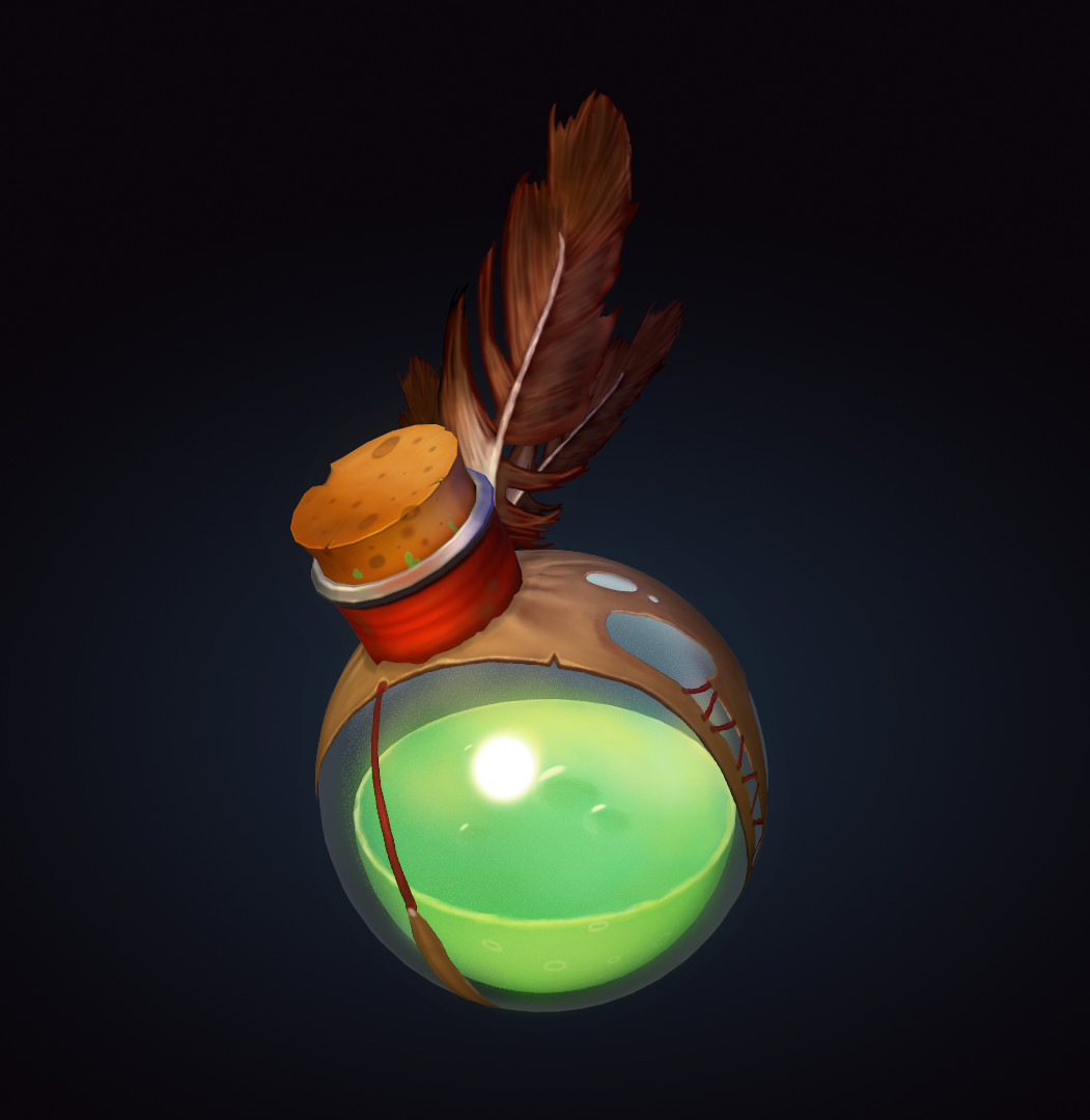 ArtStation - Magic Potion Bottle