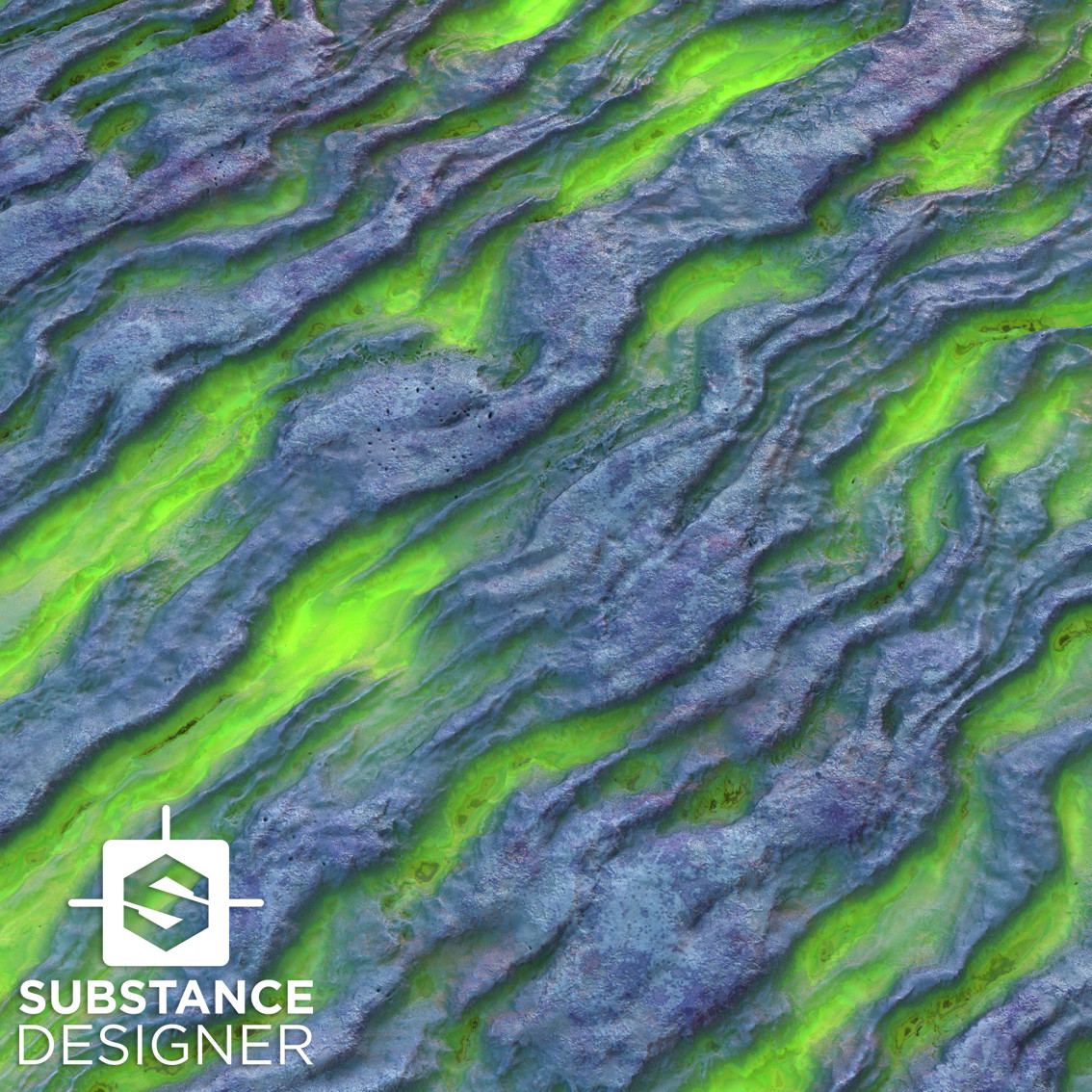 ArtStation - Alien Terrain Material