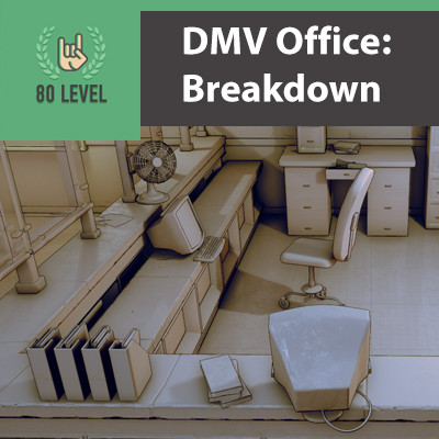 ArtStation - DMV Office: Breakdown