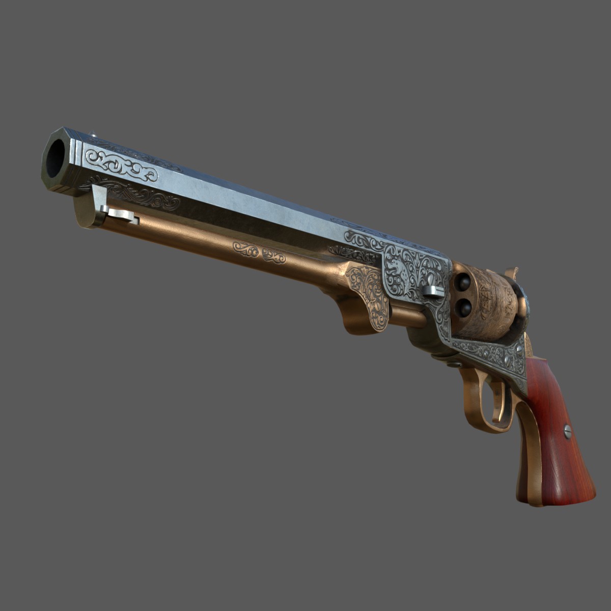 ArtStation - Colt 1851 Navy