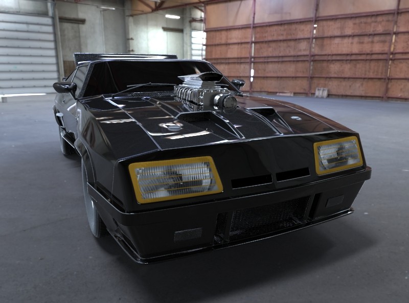 ArtStation - Mad Max Interceptor V8