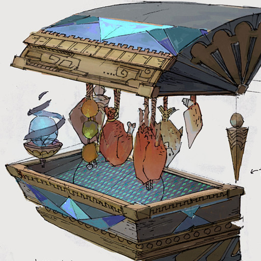 ArtStation - Guild hall props