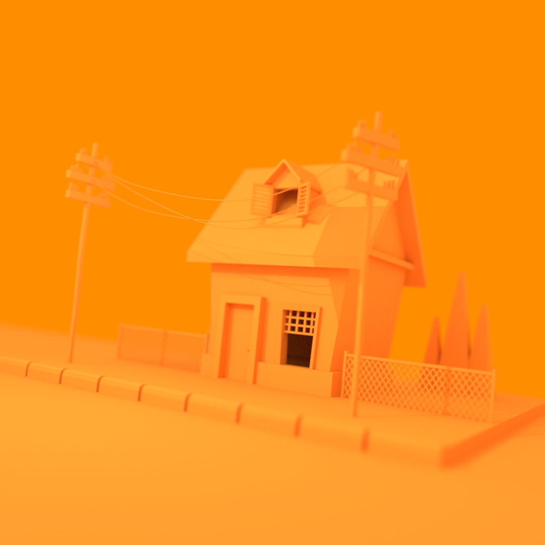 ArtStation - Orange House
