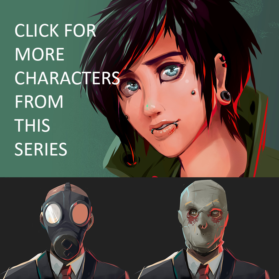 ArtStation - RPG character portraits