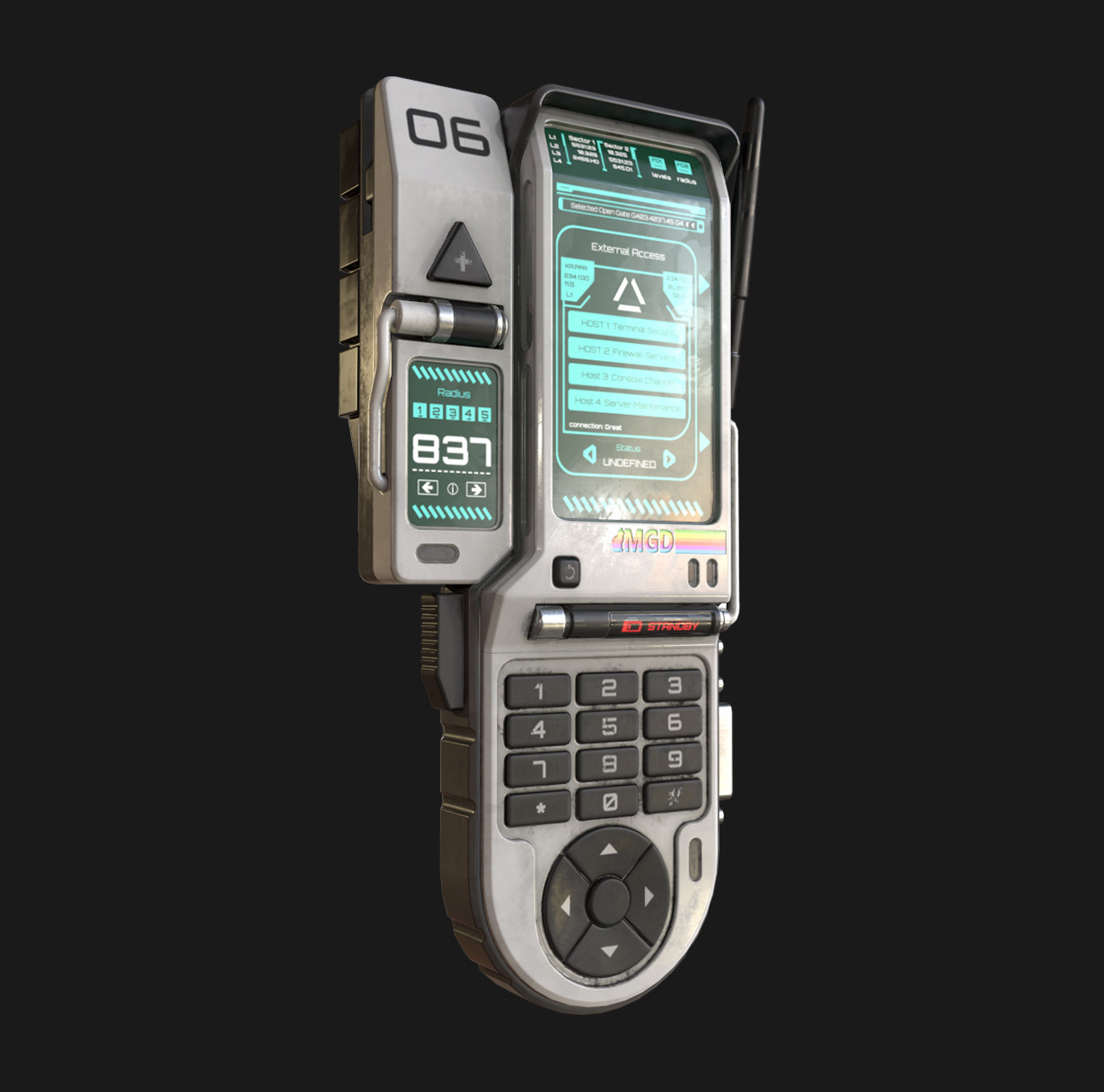 ArtStation - MGD-09 Programming Device