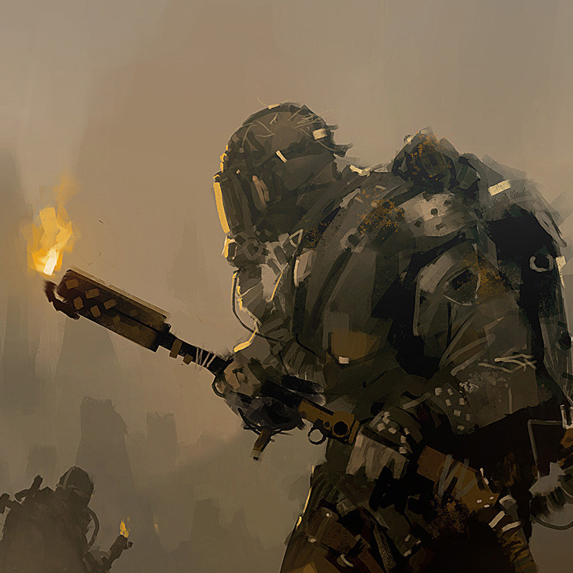 ArtStation - Flamethrower