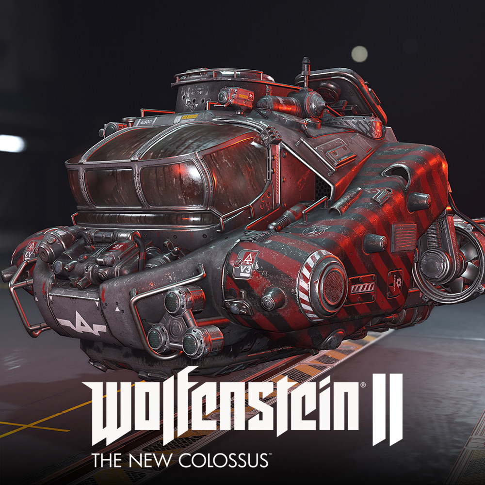 ArtStation - Wolfenstein 2: LowPoly SilverFish Exterior