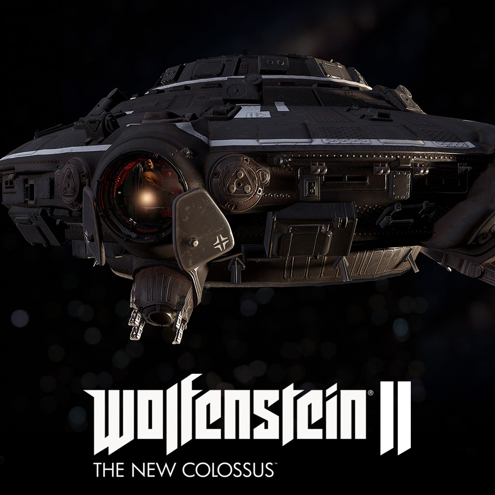 ArtStation - Wolfenstein II: :: Haunebu V3 exterior