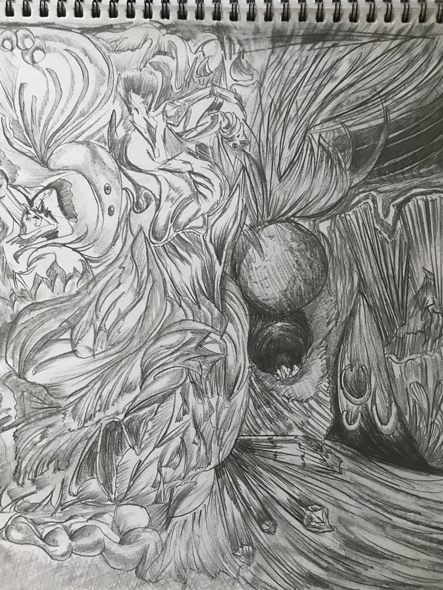 ArtStation - Pencil Sketch ideas