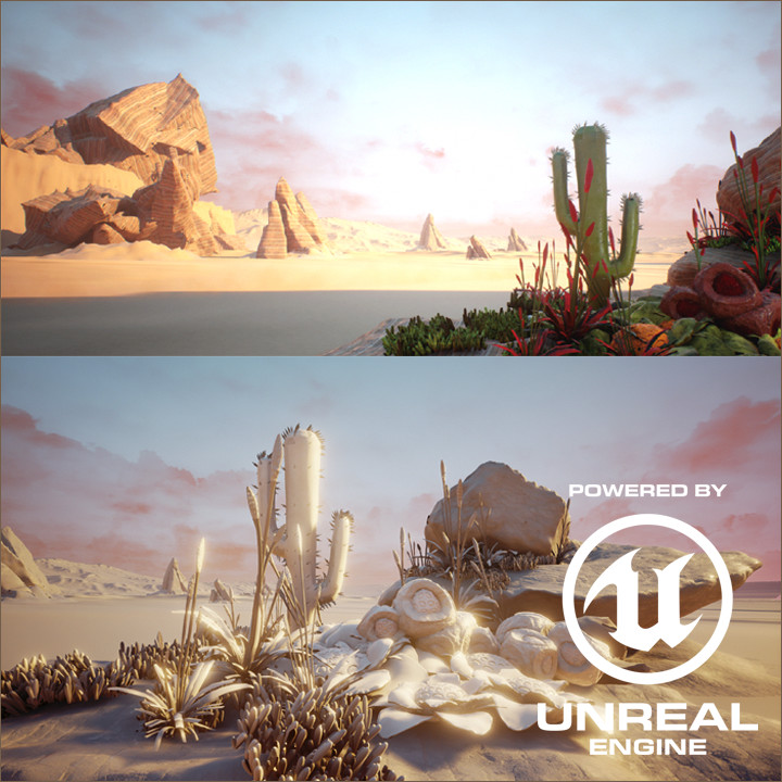 ArtStation - Desert UE4