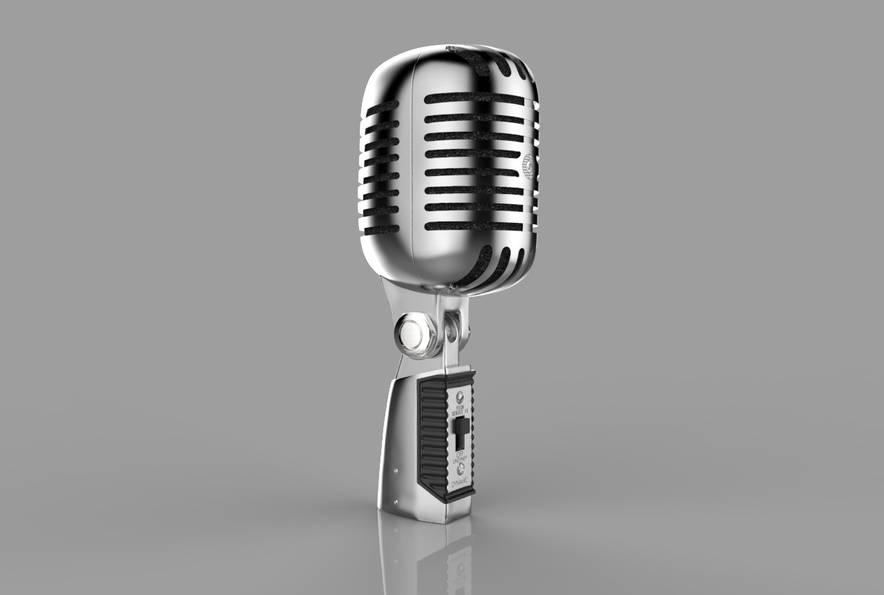 ArtStation - Shure 55SH Microphone