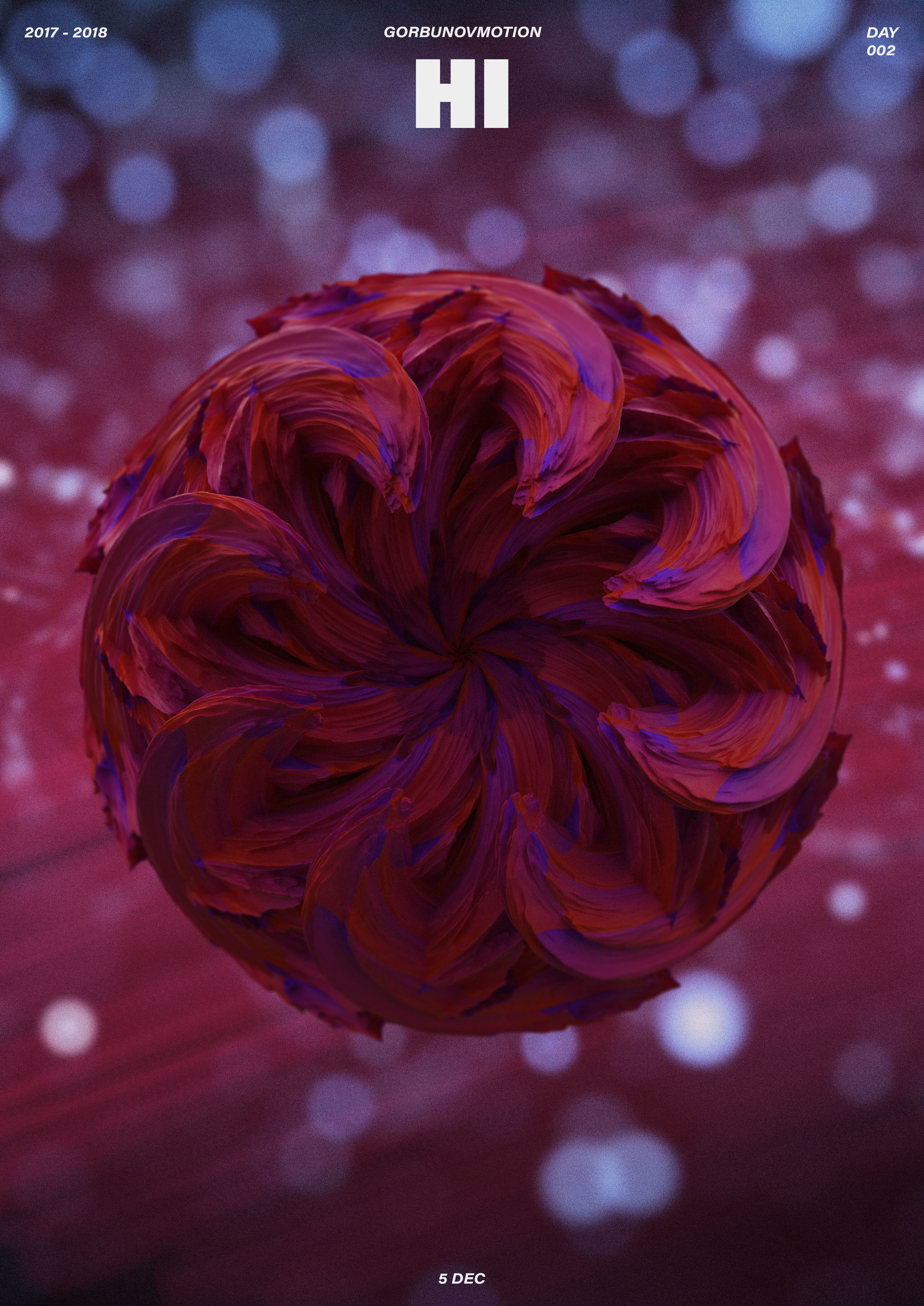 ArtStation - "HI" poster 002