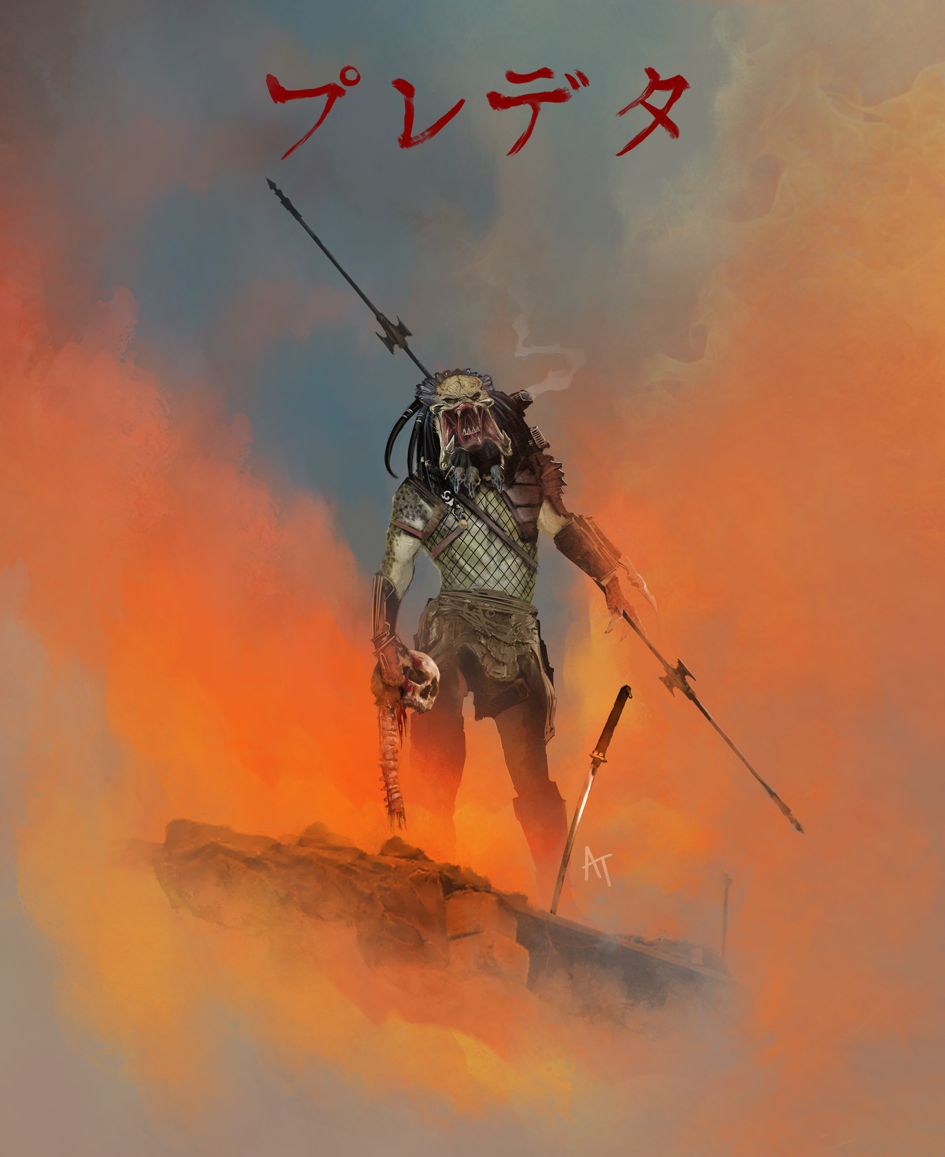 ArtStation - Yautja (Predator Fan Art)