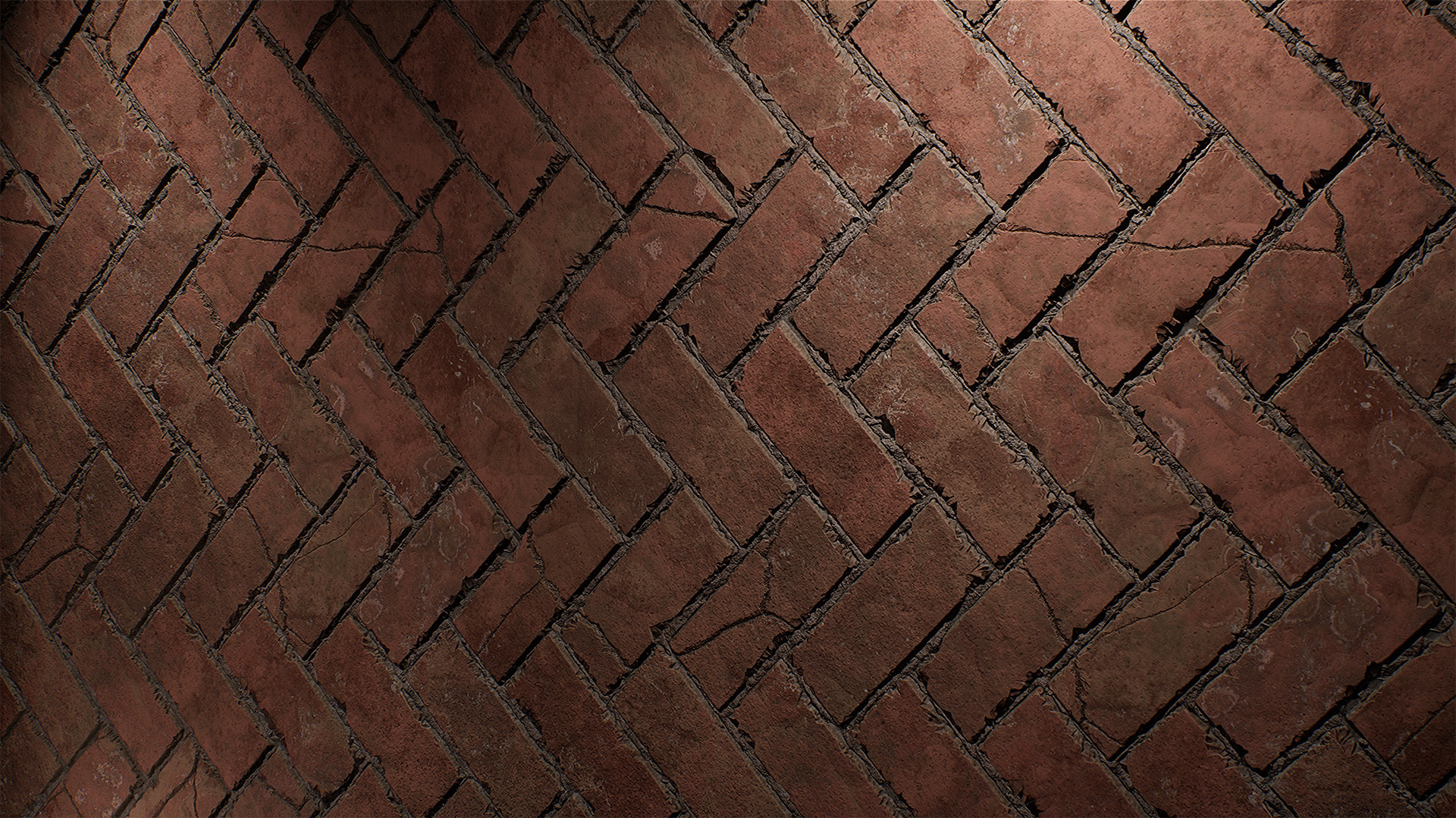 ArtStation - Herringbone Bricks