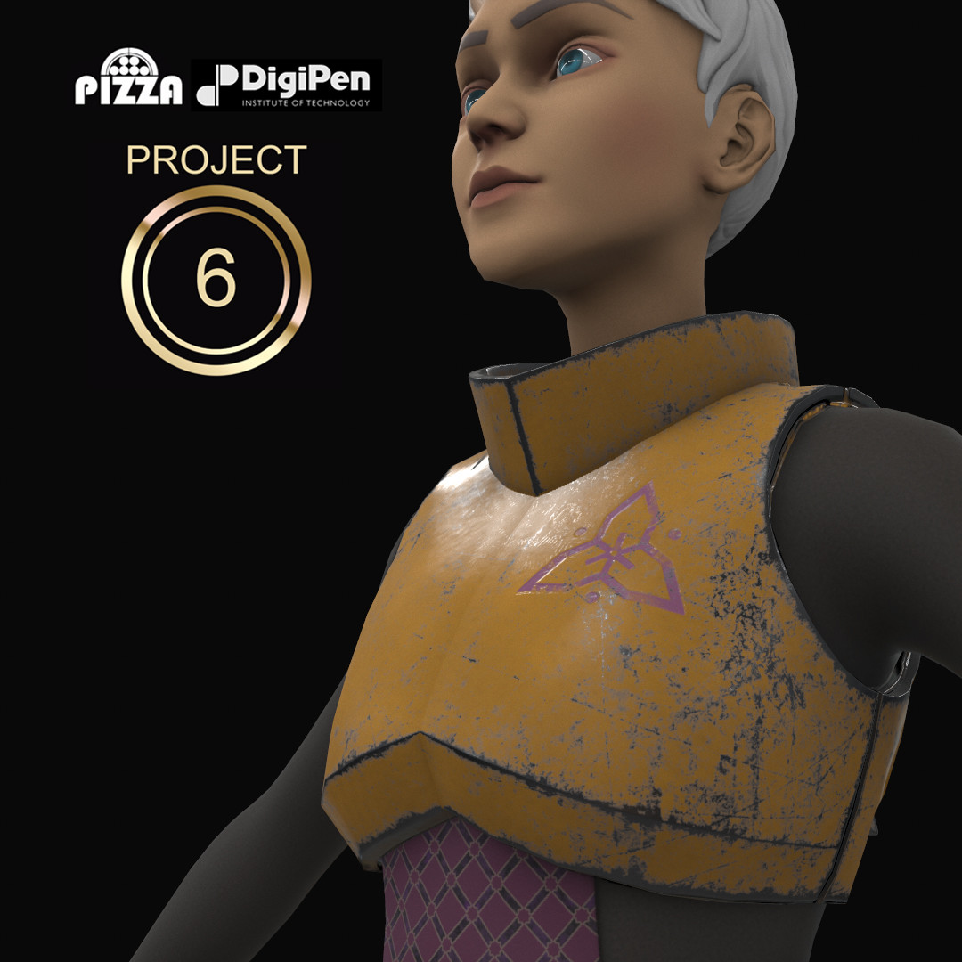 ArtStation - Project 6: Alula Character Model - V1