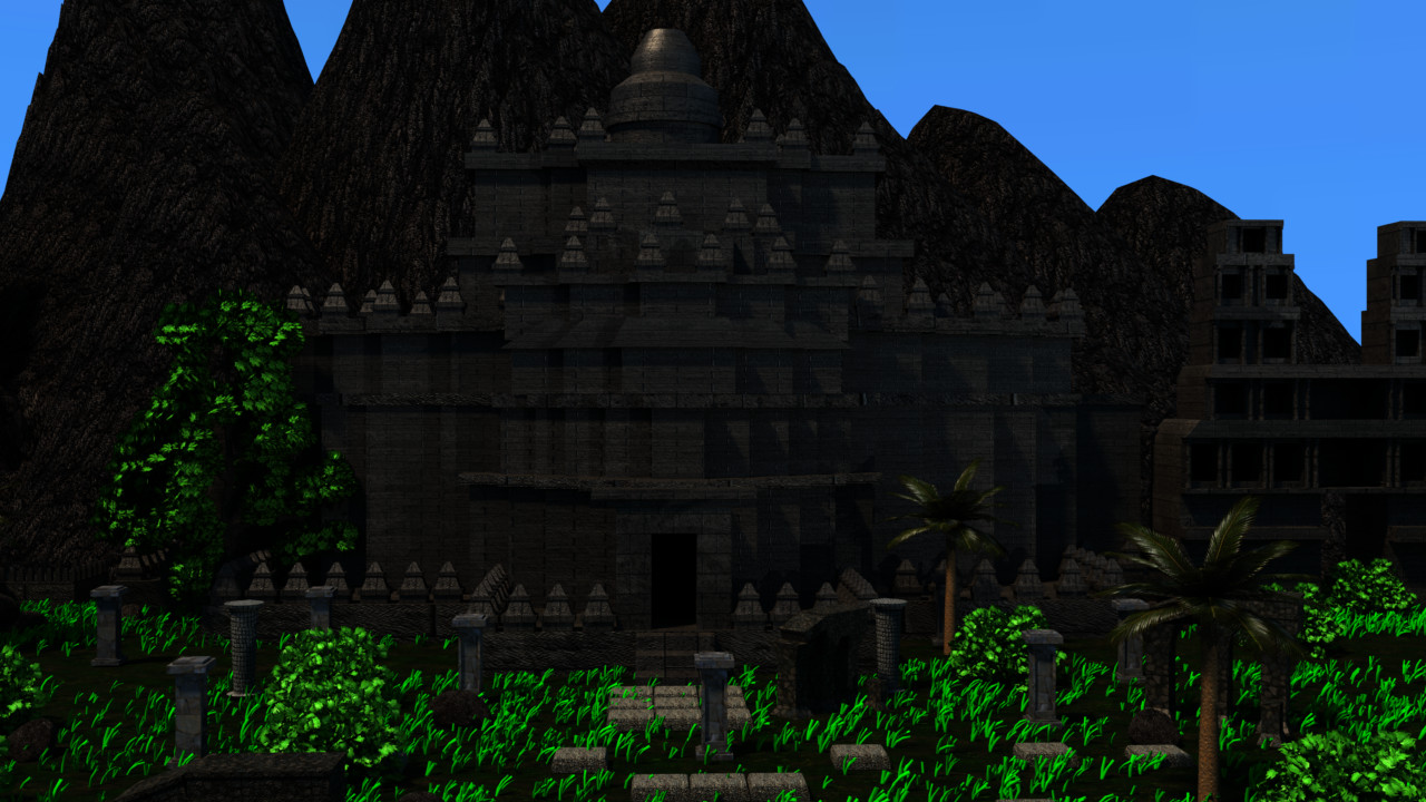 ArtStation - Jungle Temple City