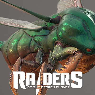 ArtStation - Swamp creatures - Raiders of the broken planet