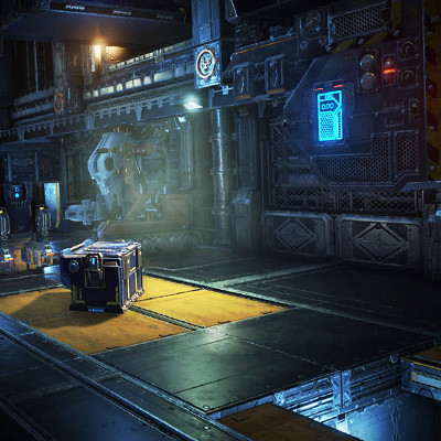 ArtStation - Gameplay Level Lighting - Gears of War 4