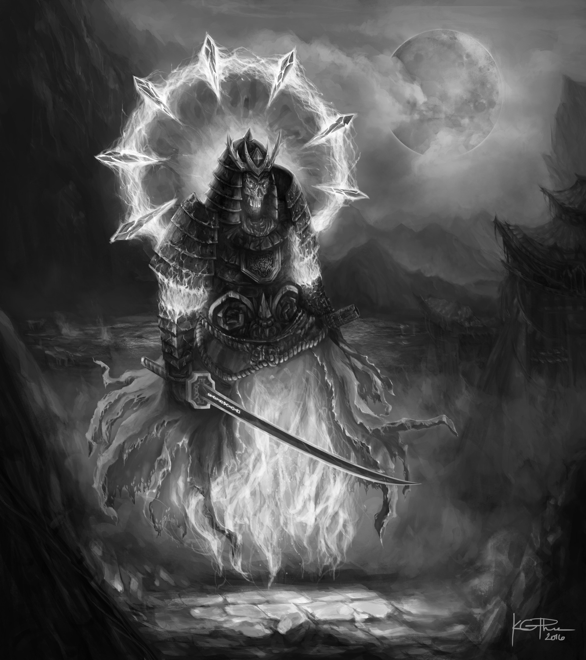 ArtStation - UNDEAD SAMURAI