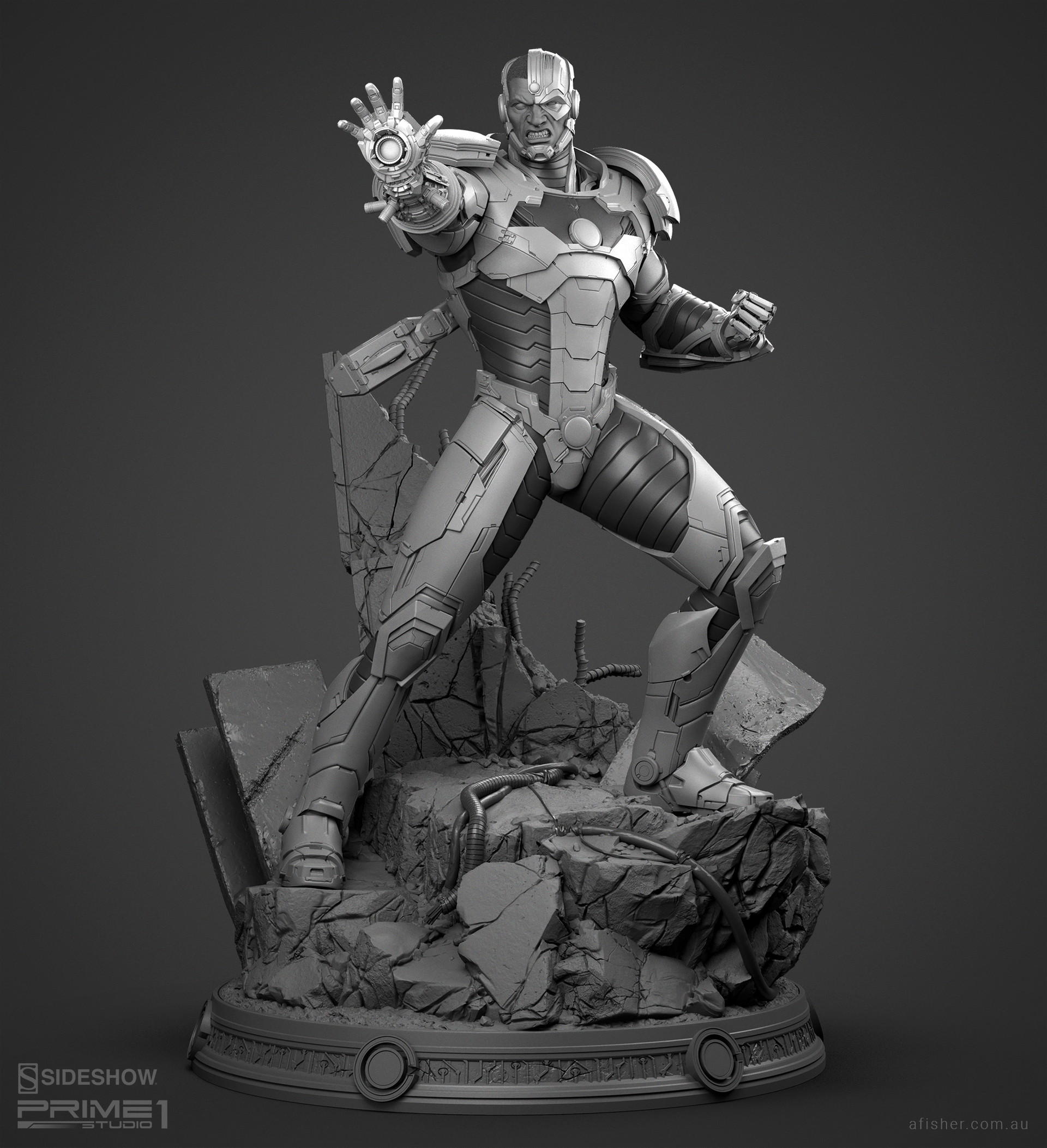 ArtStation - Cyborg (New 52) - Prime 1 Statue