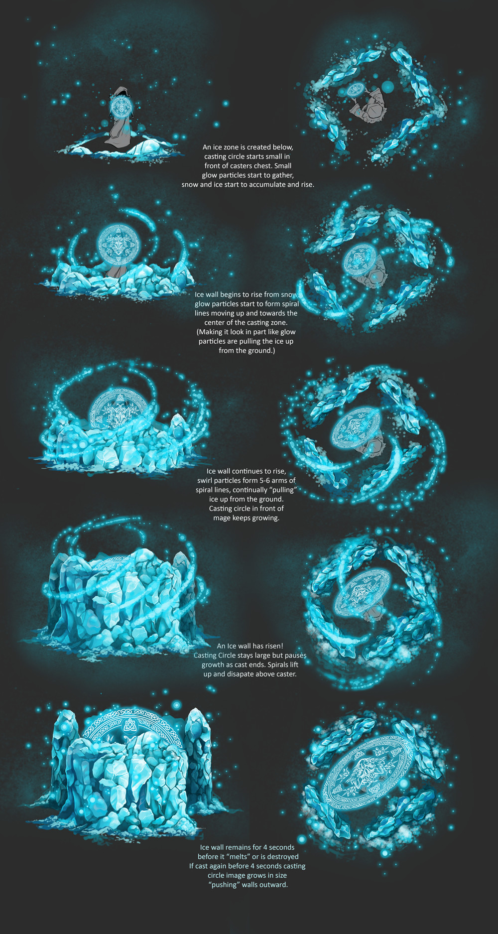 ArtStation - Ice Wall Protection Magic