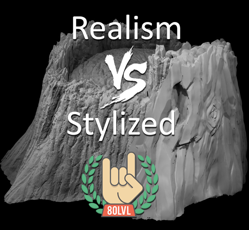 ArtStation - Realism vs. Stylized