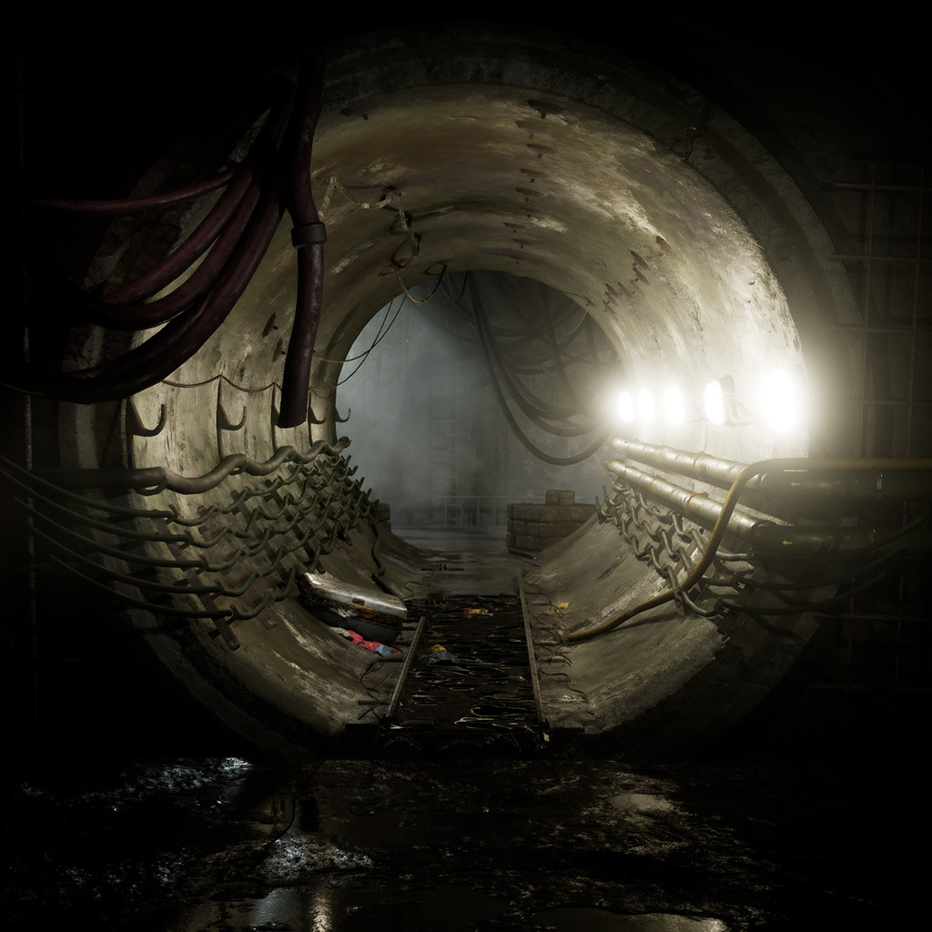 ArtStation - The Division - Metro Environment