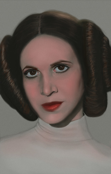 ArtStation - Princess Leia