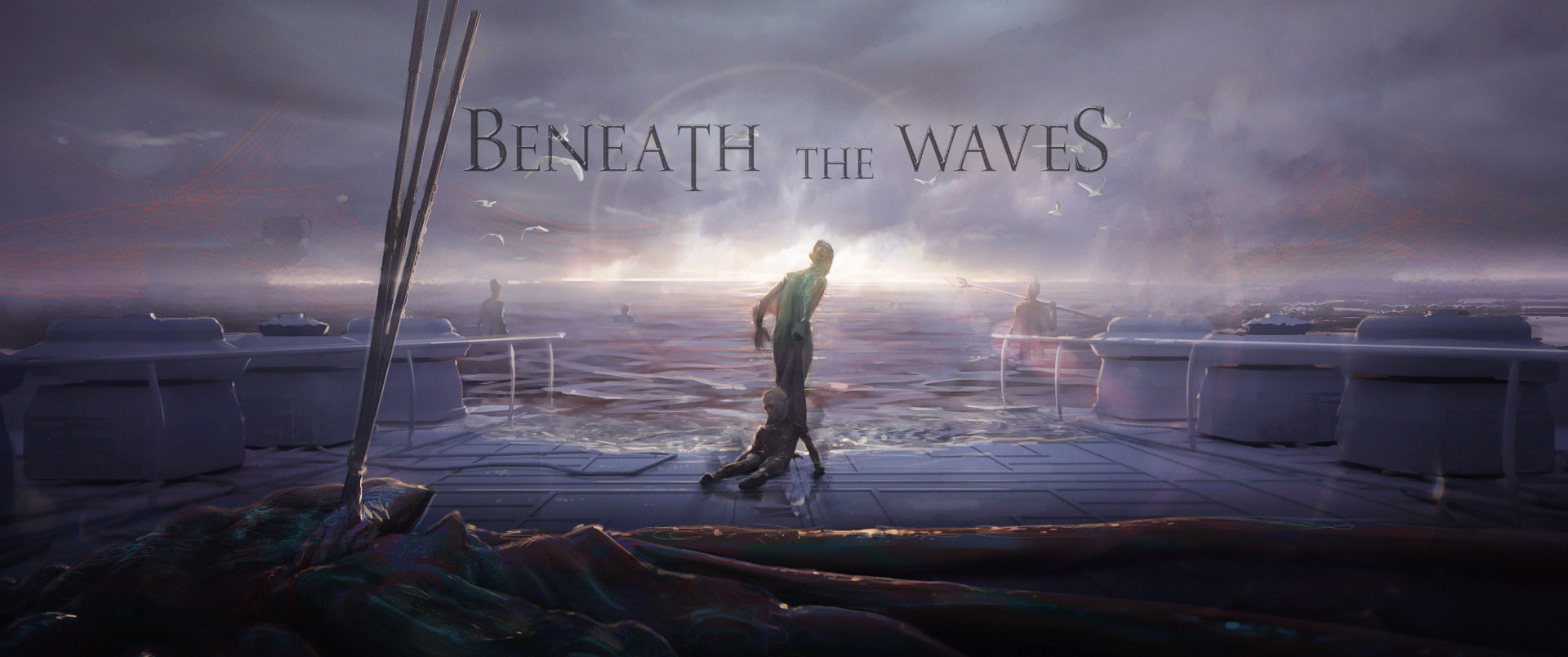 ArtStation - Beneath The Waves - Keyframe Concept Art