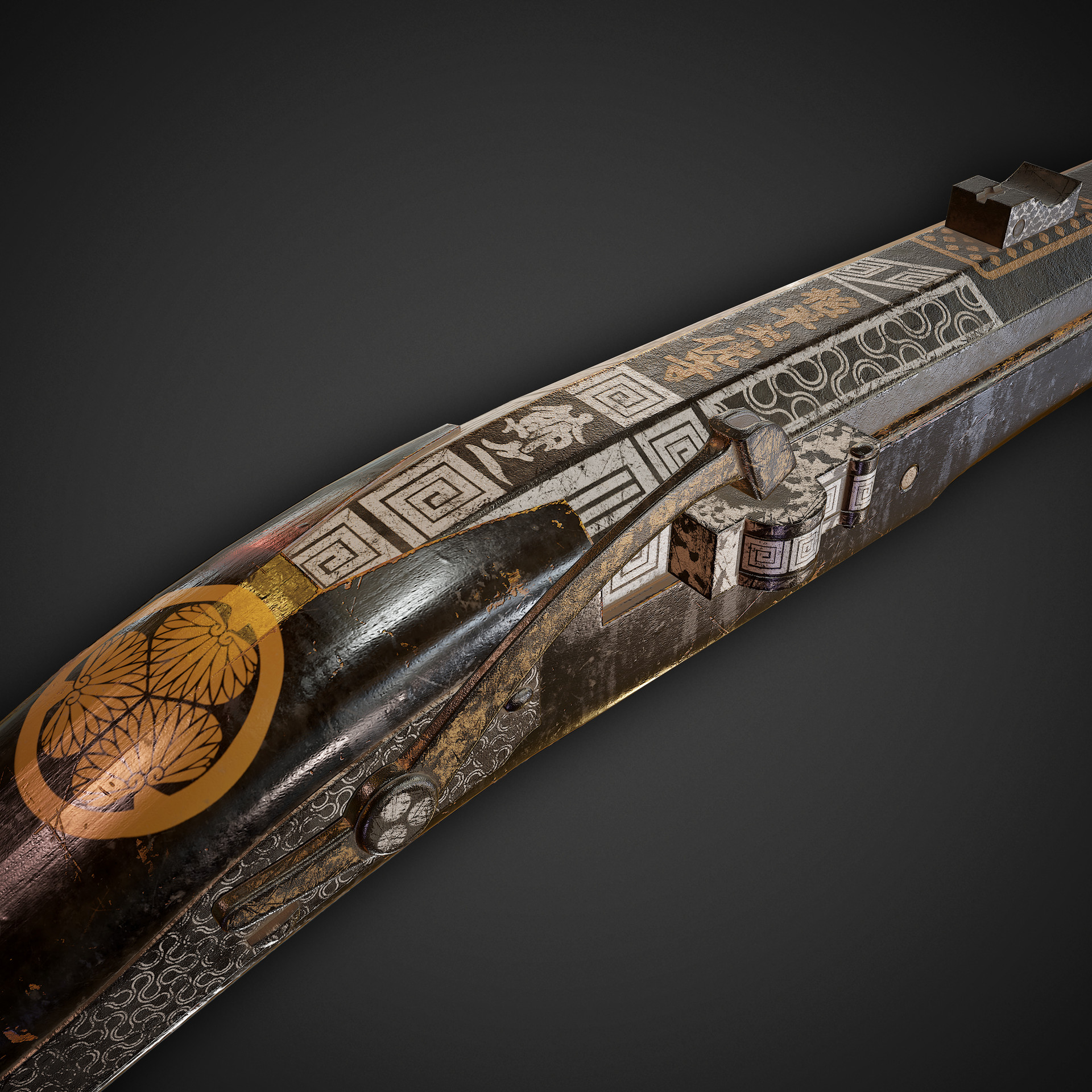 ArtStation - Japanese wick musket