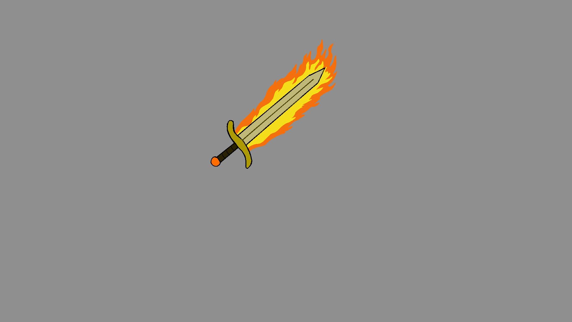 ArtStation - Fire Sword