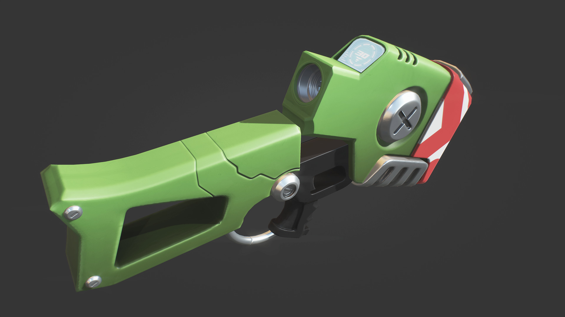 ArtStation - Stylized Gun