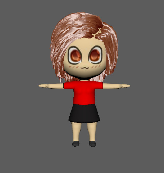 ArtStation - Low poly Chibi