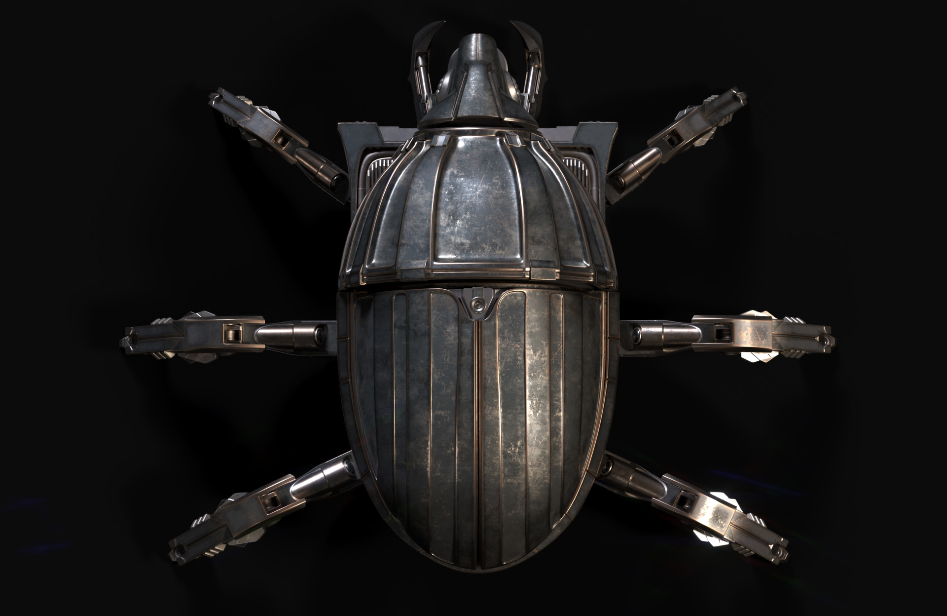 ArtStation - The Ancient Mechanical Insect