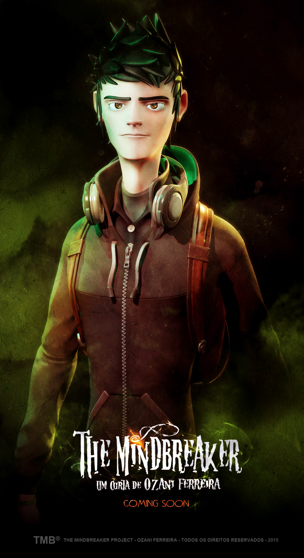 ArtStation - Poster Novak - The MindBreaker, Ozani Ferreira