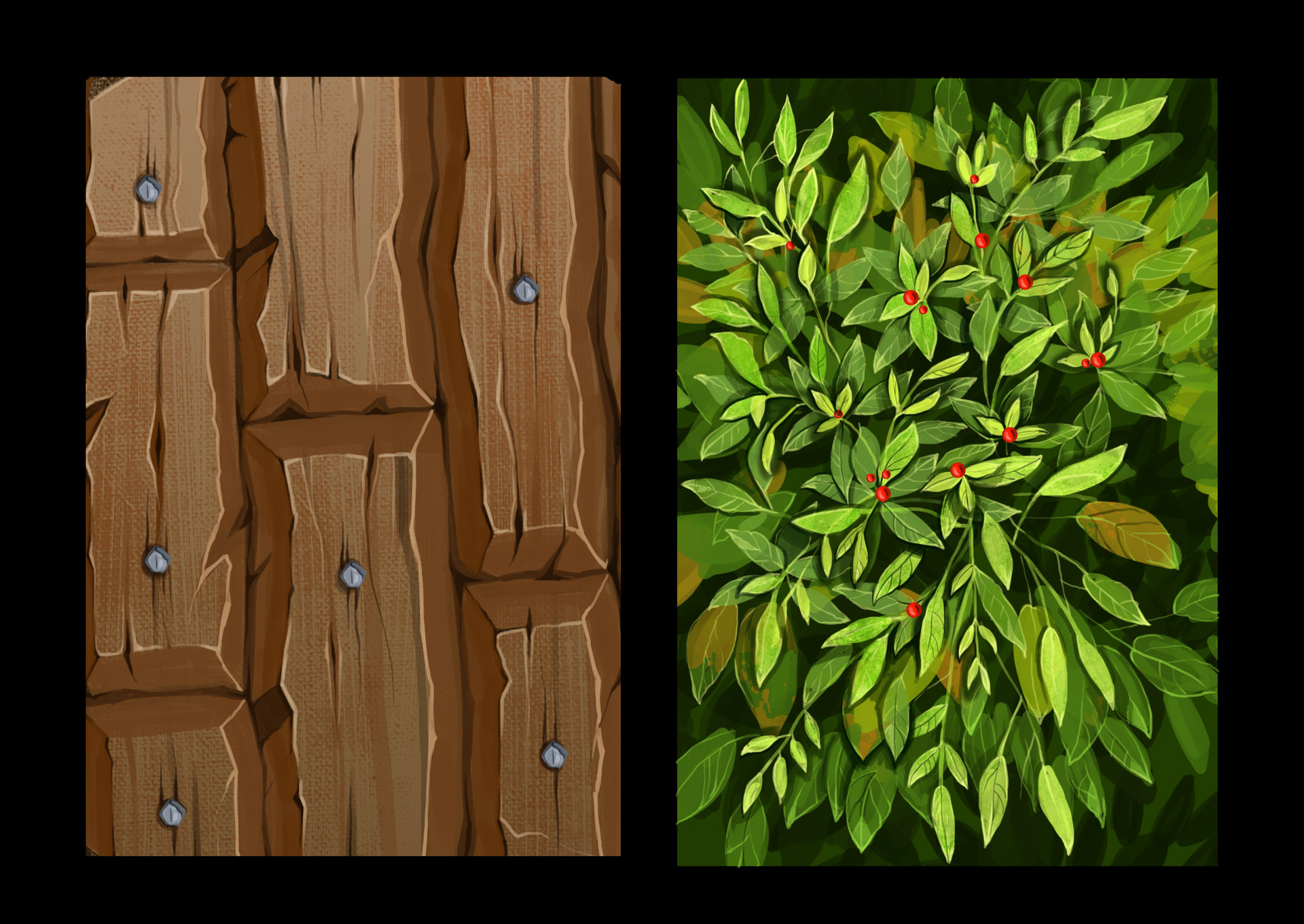 ArtStation - Hand Painted Textures