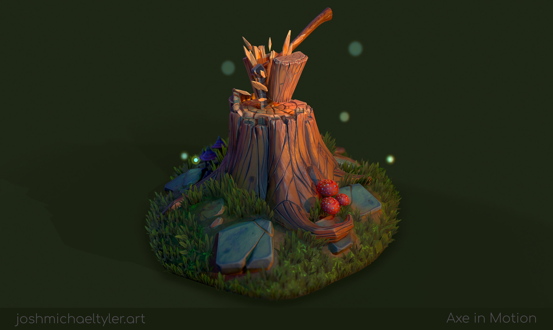 ArtStation - Axe in Motion