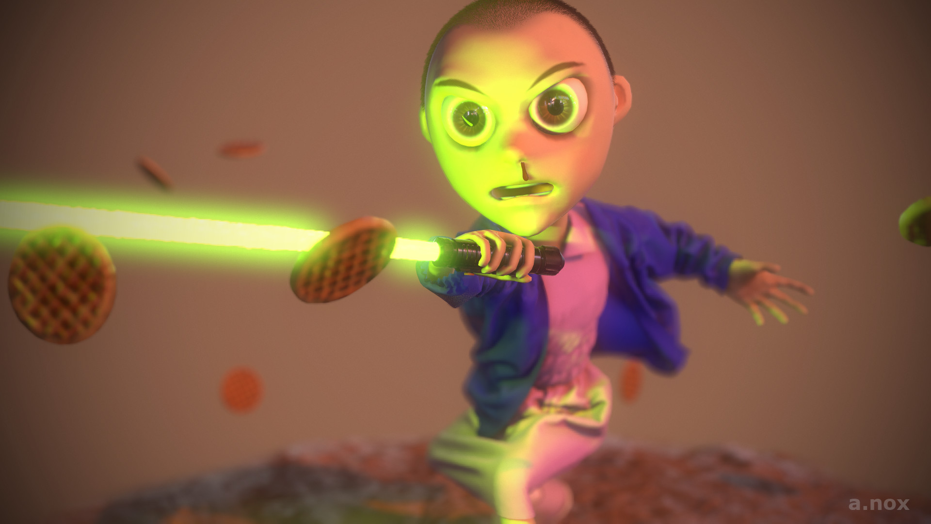 ArtStation - Stranger things / Star Wars Mashup