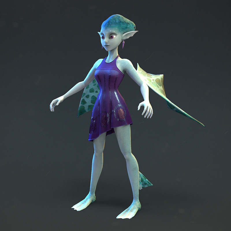 Oscar Diaz - Character Modeling