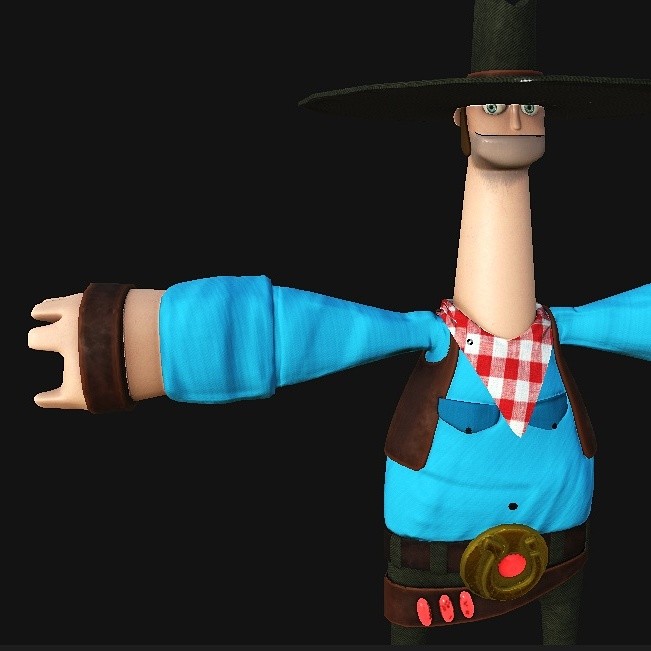 ArtStation - Bionic Cowboys WIP