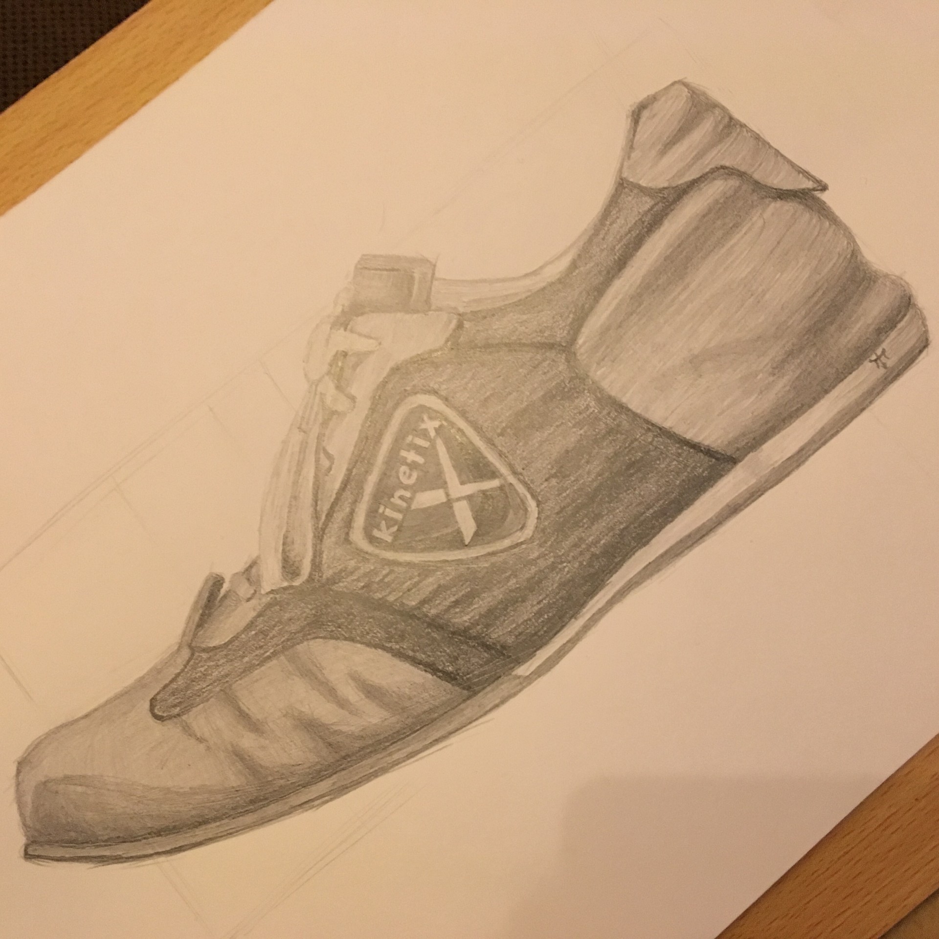 ArtStation - My first shoe drawing