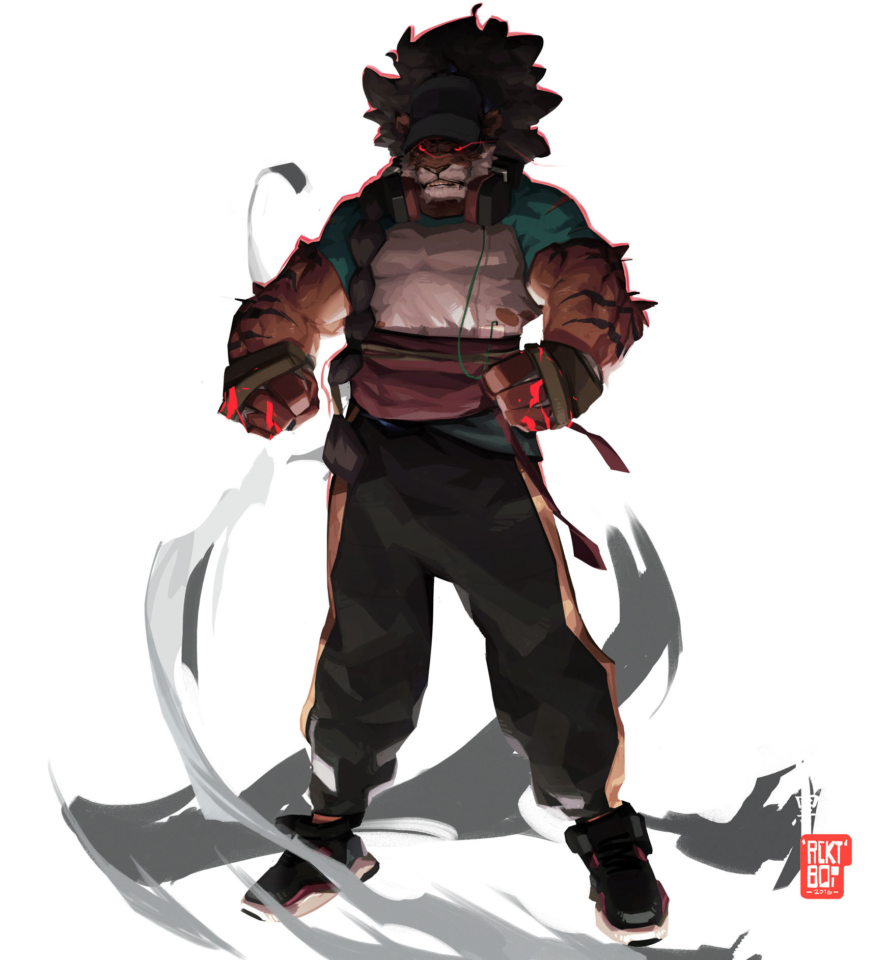 ArtStation - Tiger God Fist