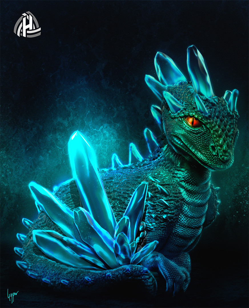 ArtStation - Crystal Dragon
