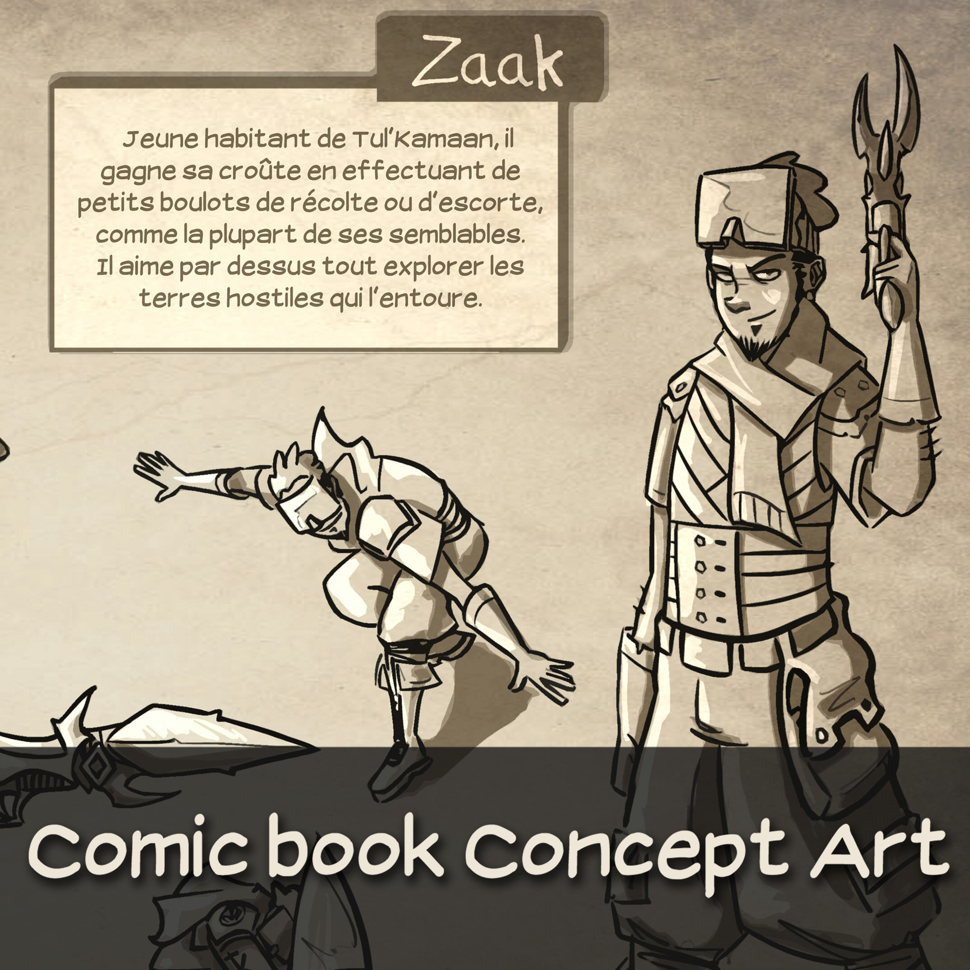 ArtStation - Zaak - Comic book concept art