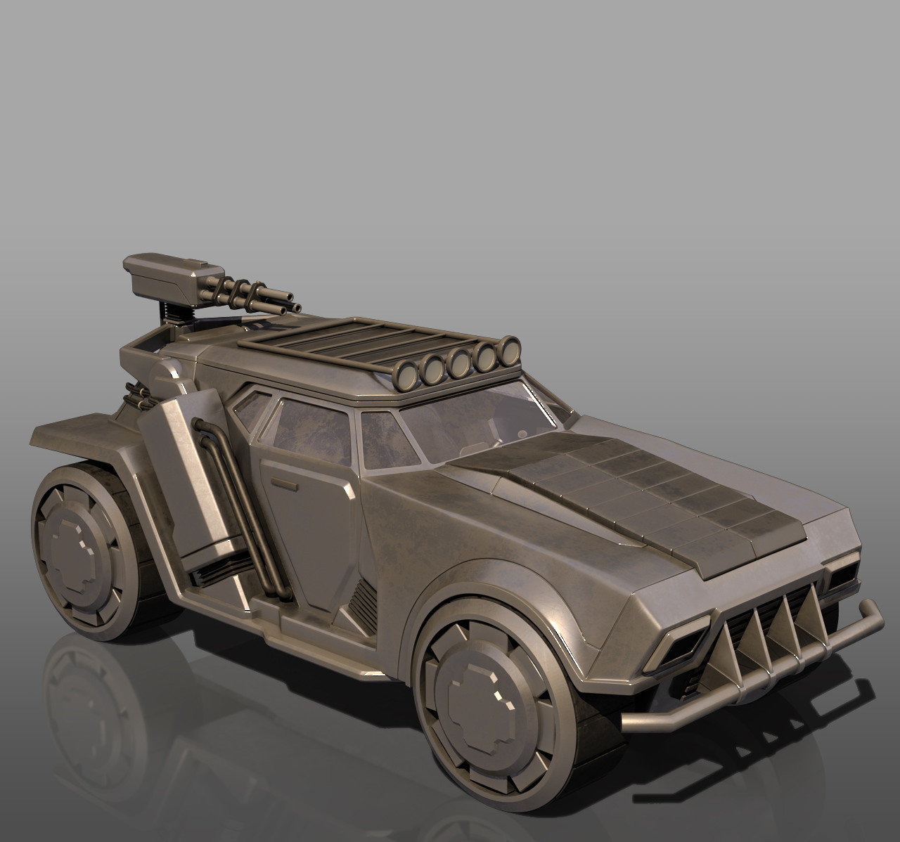 ArtStation - Sci-Fi Car