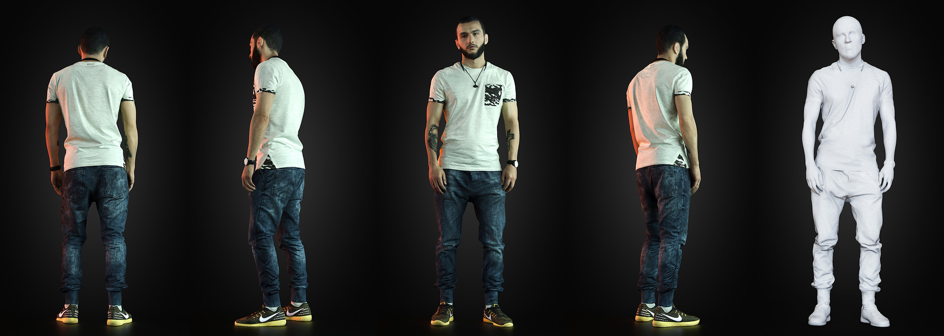 ArtStation - 3d scan man